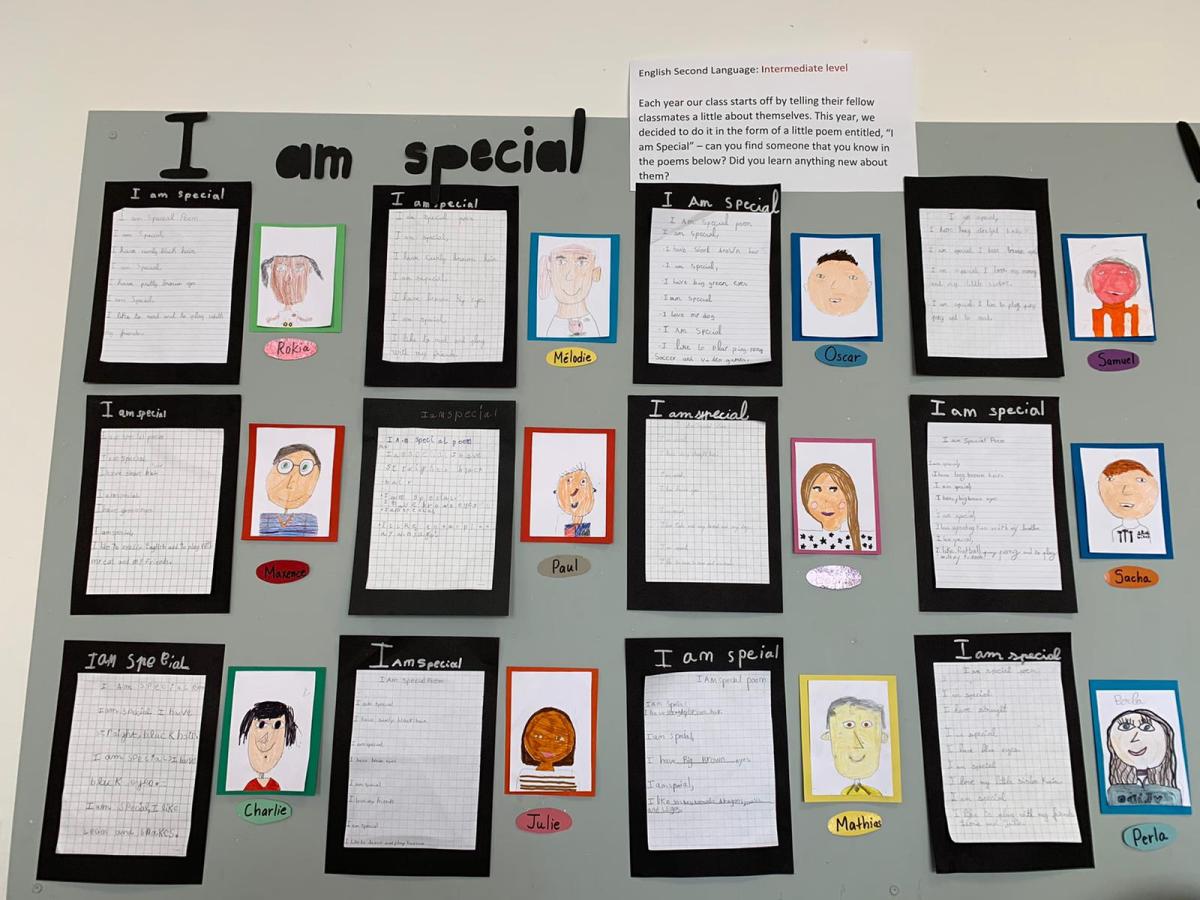 “I am Special” – An ESL writing activity – Teach English